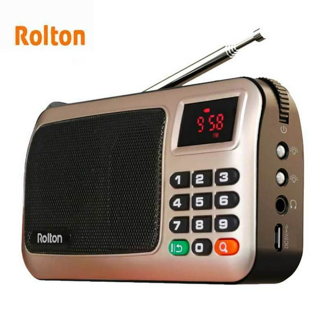 Rolton W405 Digital Mini Mp3 Music Player Portable Speaker Tf Usb Disk ...