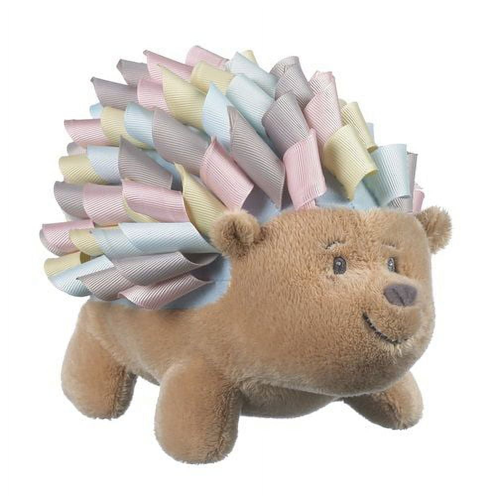 Roly Poly Ribbon Hedgehog 7 inch - Baby Stuffed Animal by Ganz (BG3733 ...