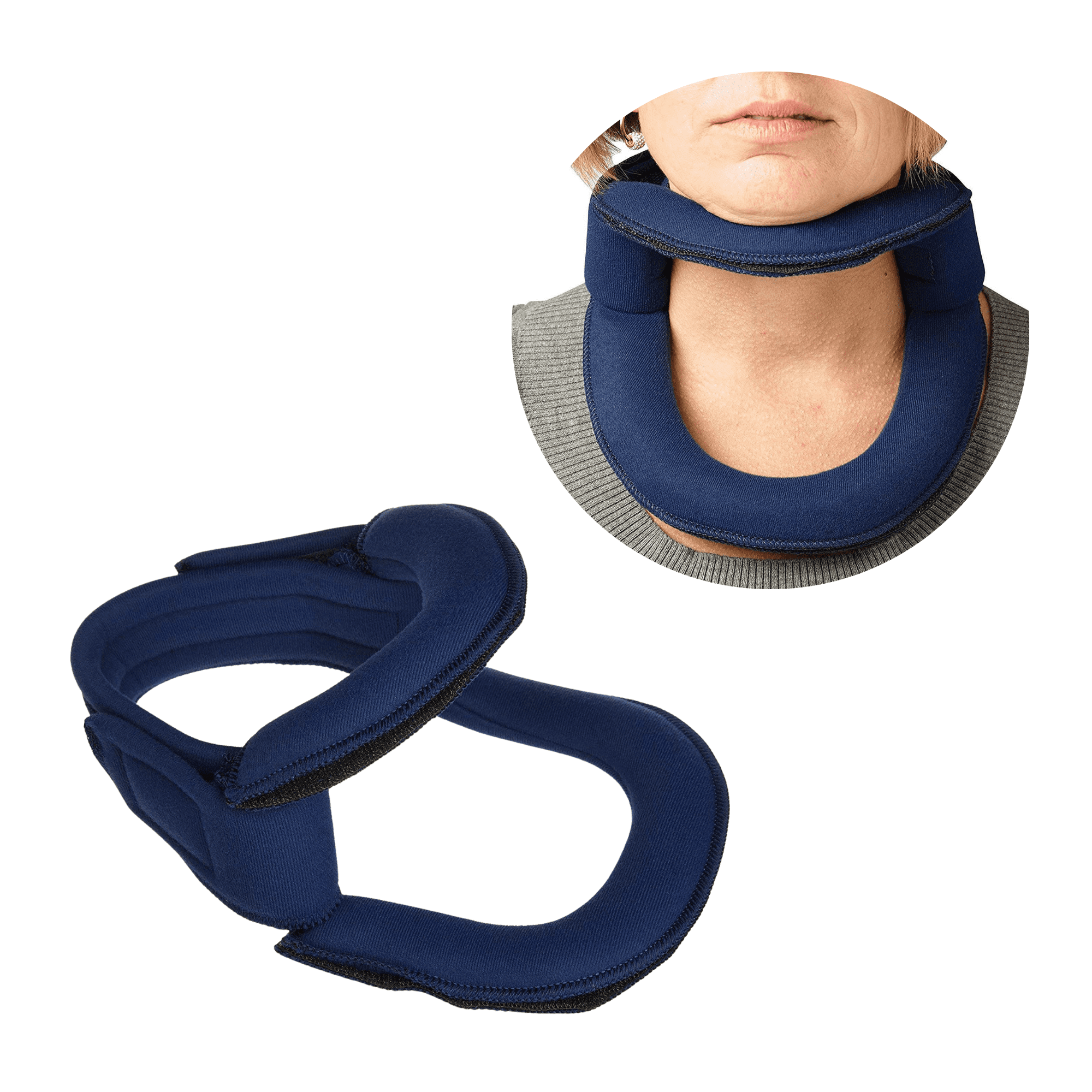 Rolyan Cervical Collar, Adjustable Frame, Large, 1 Pack - Walmart ...