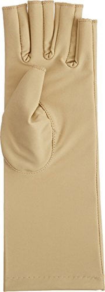Rolyan Compression Glove, Fingerless Compression Glove for Arthritis ...