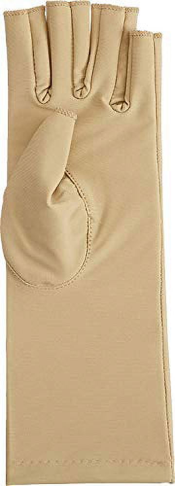 Rolyan Compression Glove, Fingerless Compression Glove for Arthritis ...