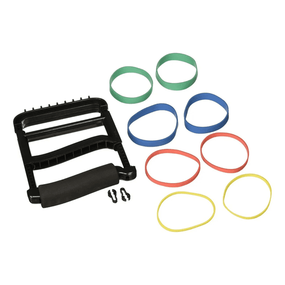 Rolyan Ergonomic Hand Exerciser with Padded Handle, Adjustable Grip ...