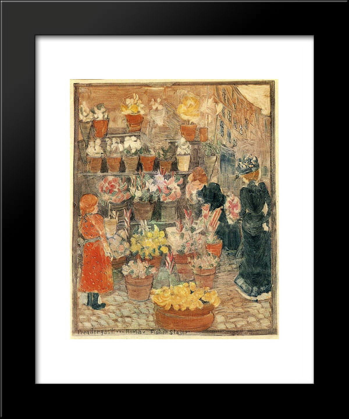 Roma Flower Stall (also known as Flower Stall or Roman Flower Stall ...