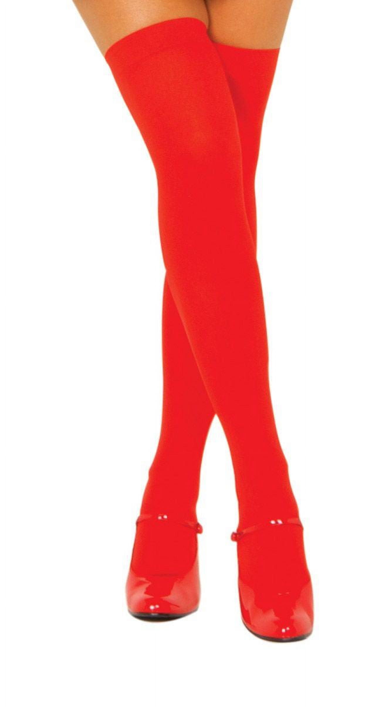 Roma White Thigh High Stockings STC201_W White - Walmart.com