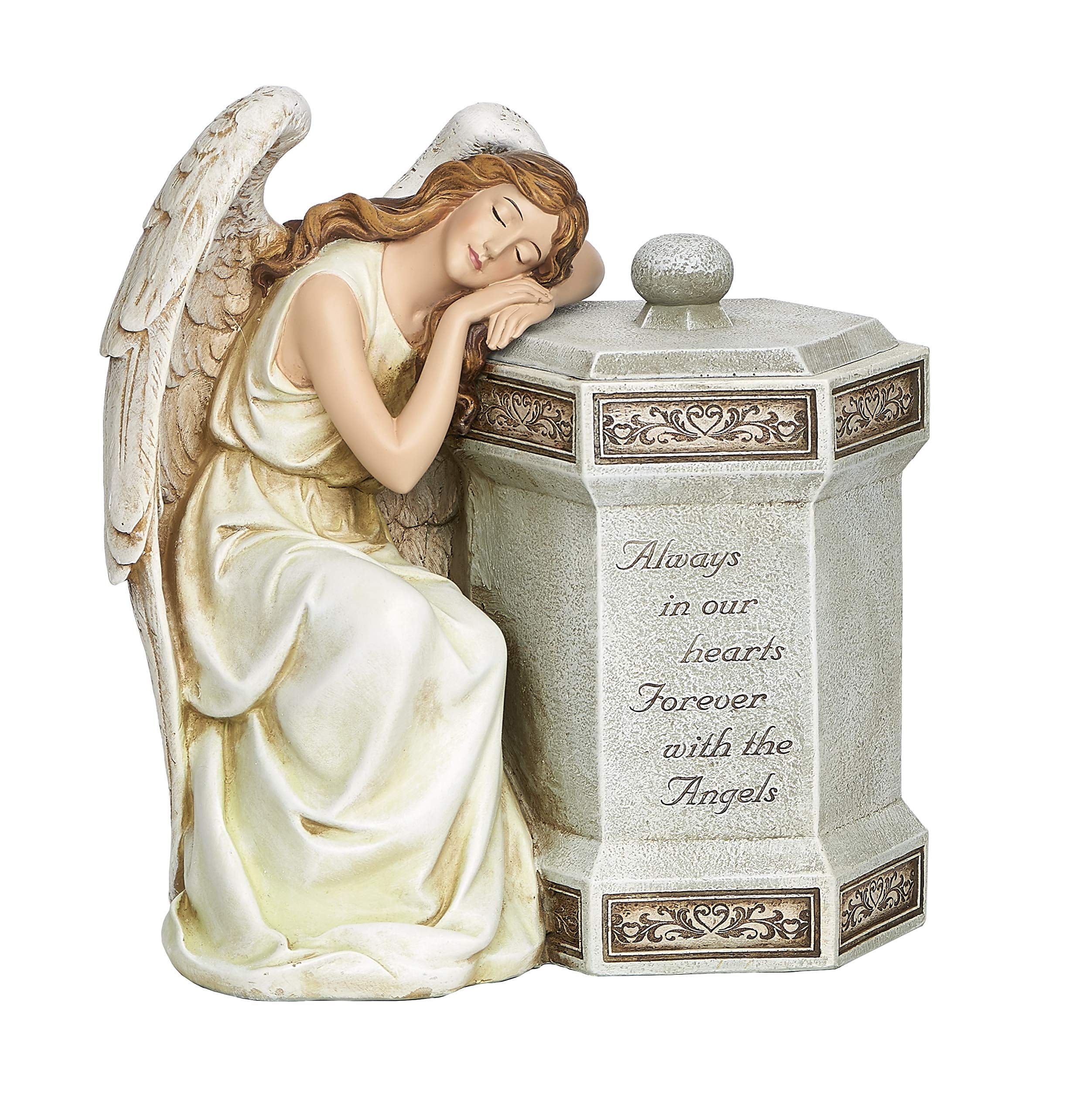 Roman Memorial Angel Box, Always in Our Hearts Forever with the Angels ...
