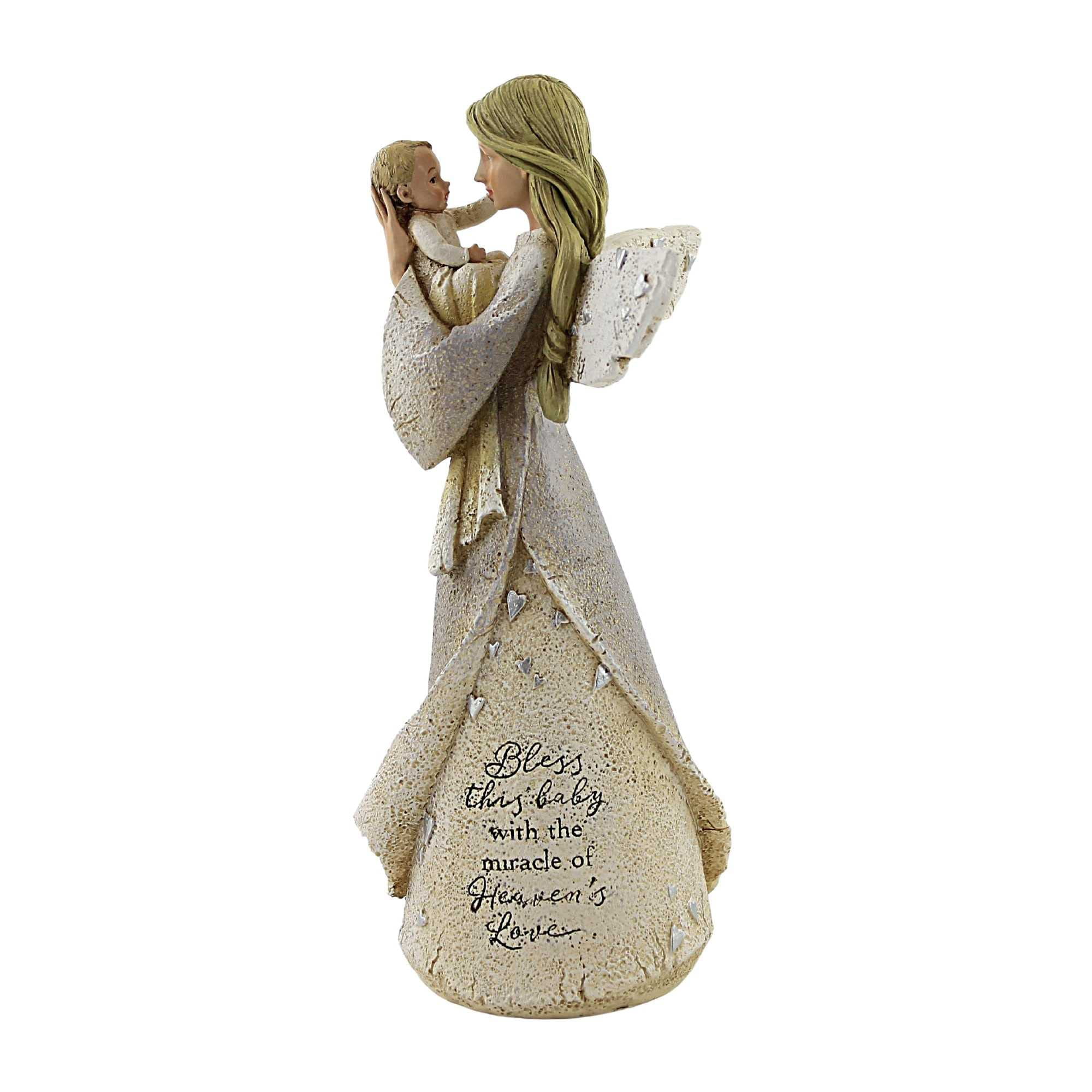 Roman 16127 Baby Blessing Angel Heavenly Blessings, 8.5-inch Height ...