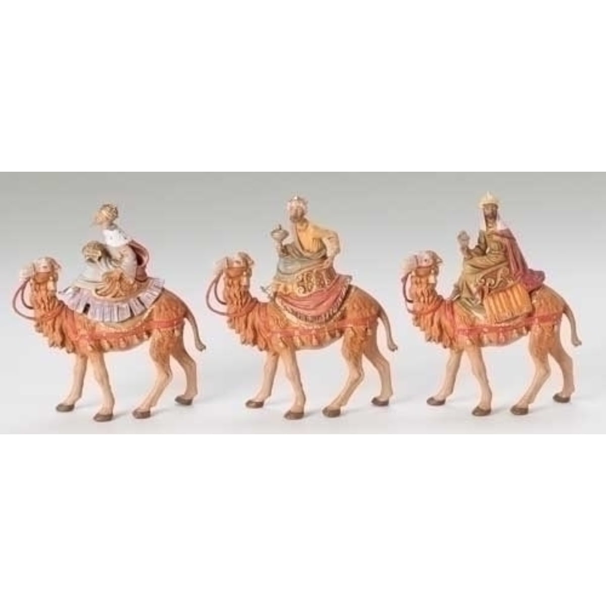 Roman 3-Piece Three Kings on Camel Christmas Nativity Figure Set 21.75 ...