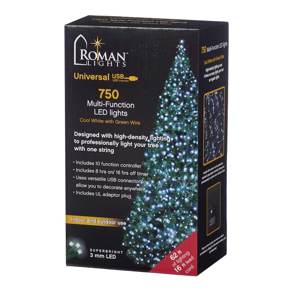 Roman 750L USB CW LED GREEN CORD 10 FUNCTION, ADAPTER INCLUDED 8/16 ...