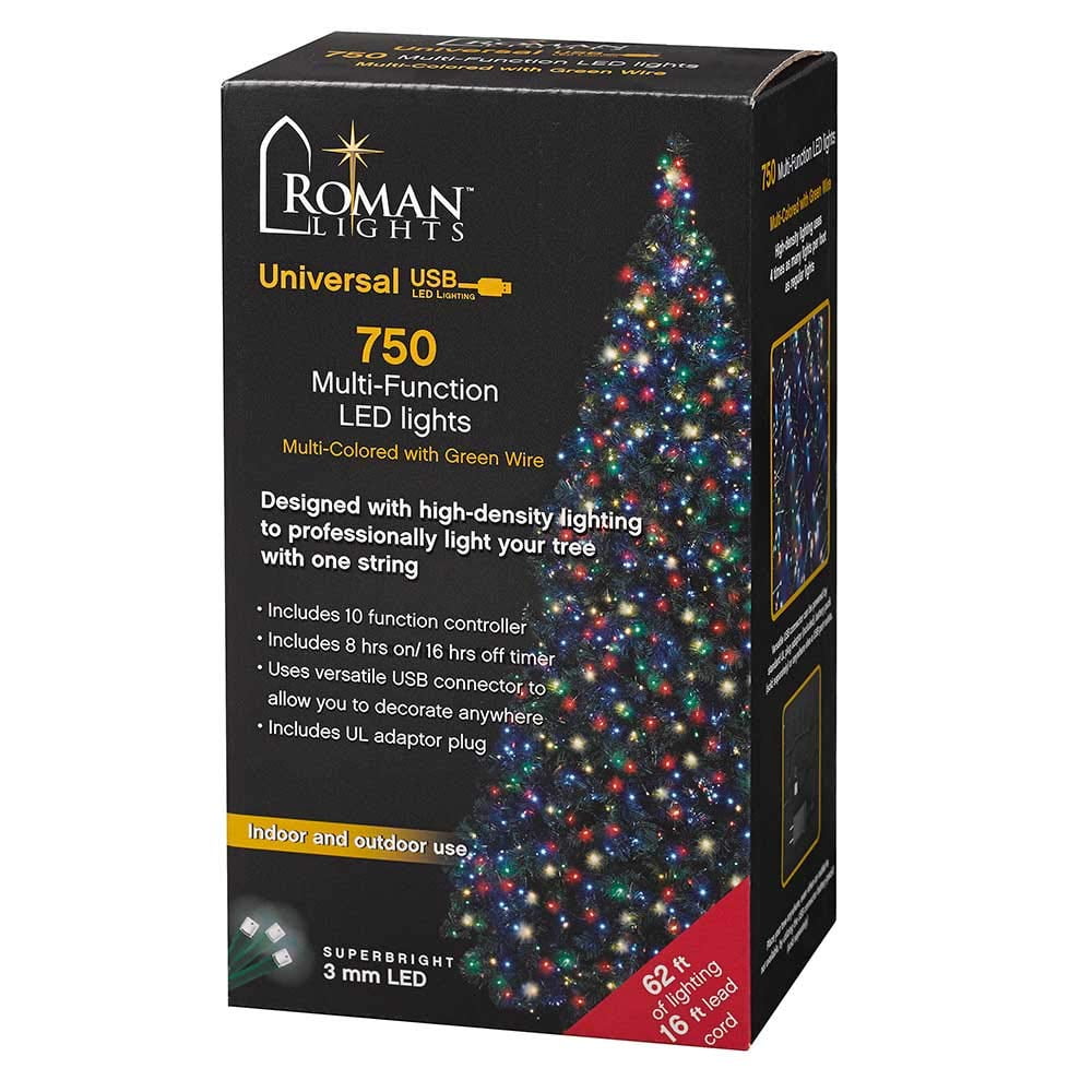 Roman 750L USB MULTI LED GREEN CORD 10 FUNCTION ADAPTER INCLUDED 8/16 ...