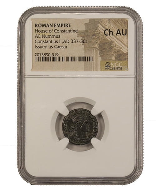 Roman AE of Constantius II (AD 317-361) NGC (CH-AU) - Walmart.com