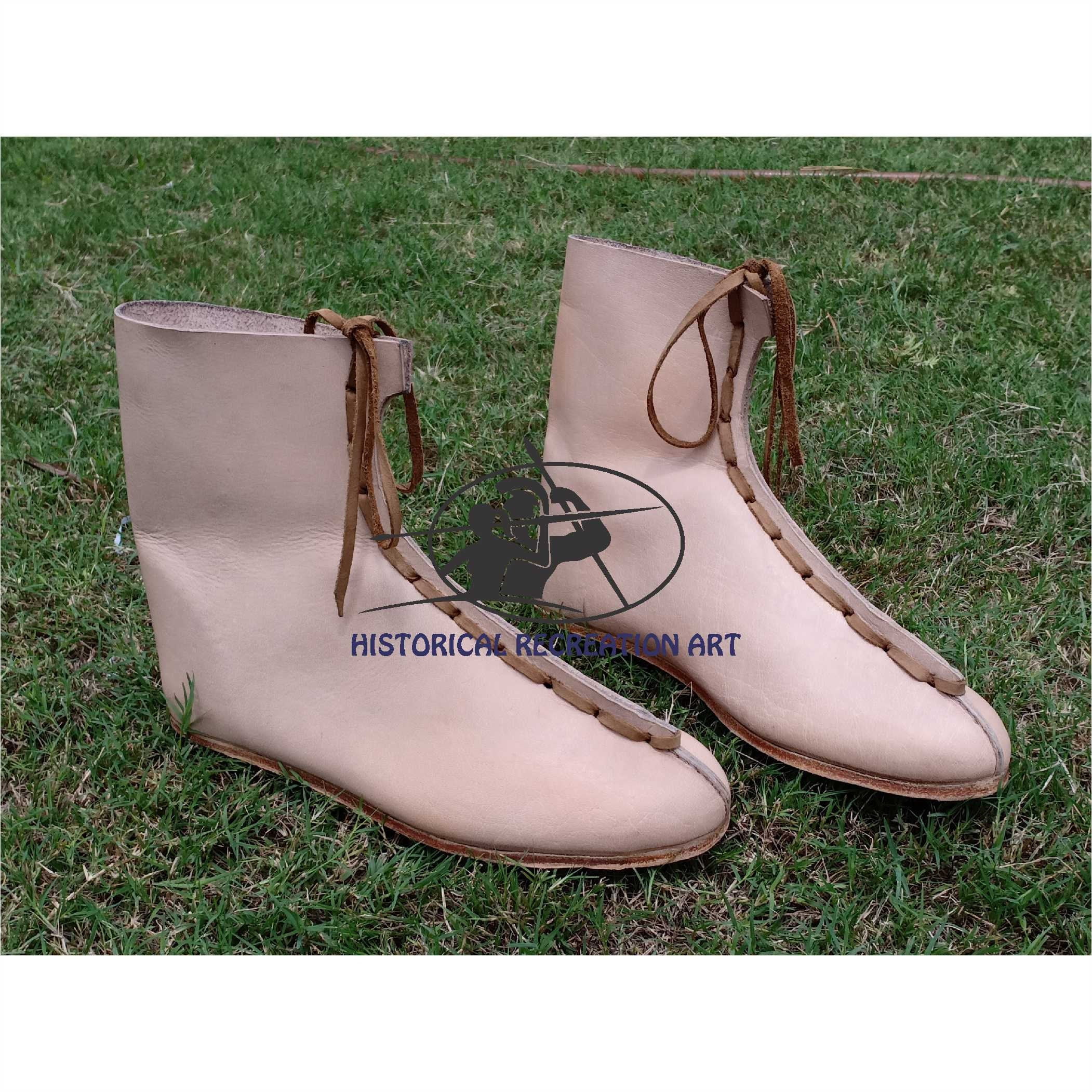 Roman Auxiliary Calcei Leather Boots | Handmade Leather Sandals RE ...