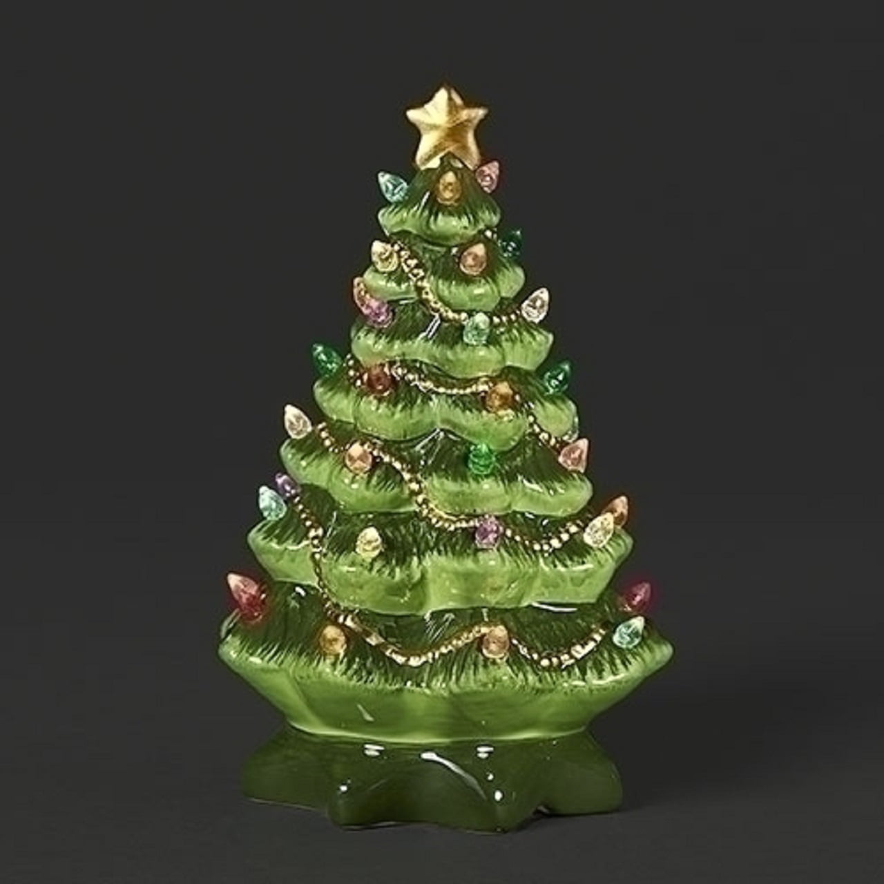 Roman Battery Operated Christmas Tree with Lighted String Decal ...