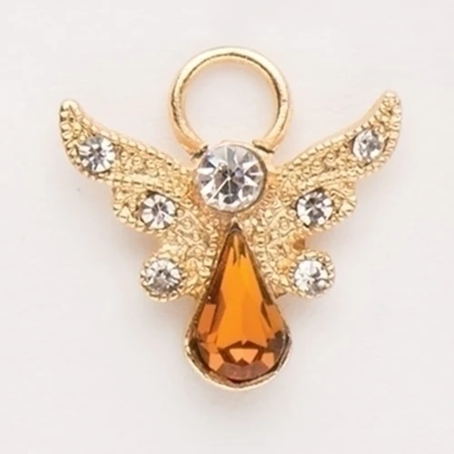 Roman Birthstone Angel Pin November Citrine - Walmart.com