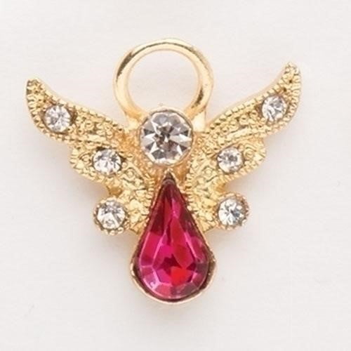 Roman Birthstone Angel Pin October Opal - Walmart.com