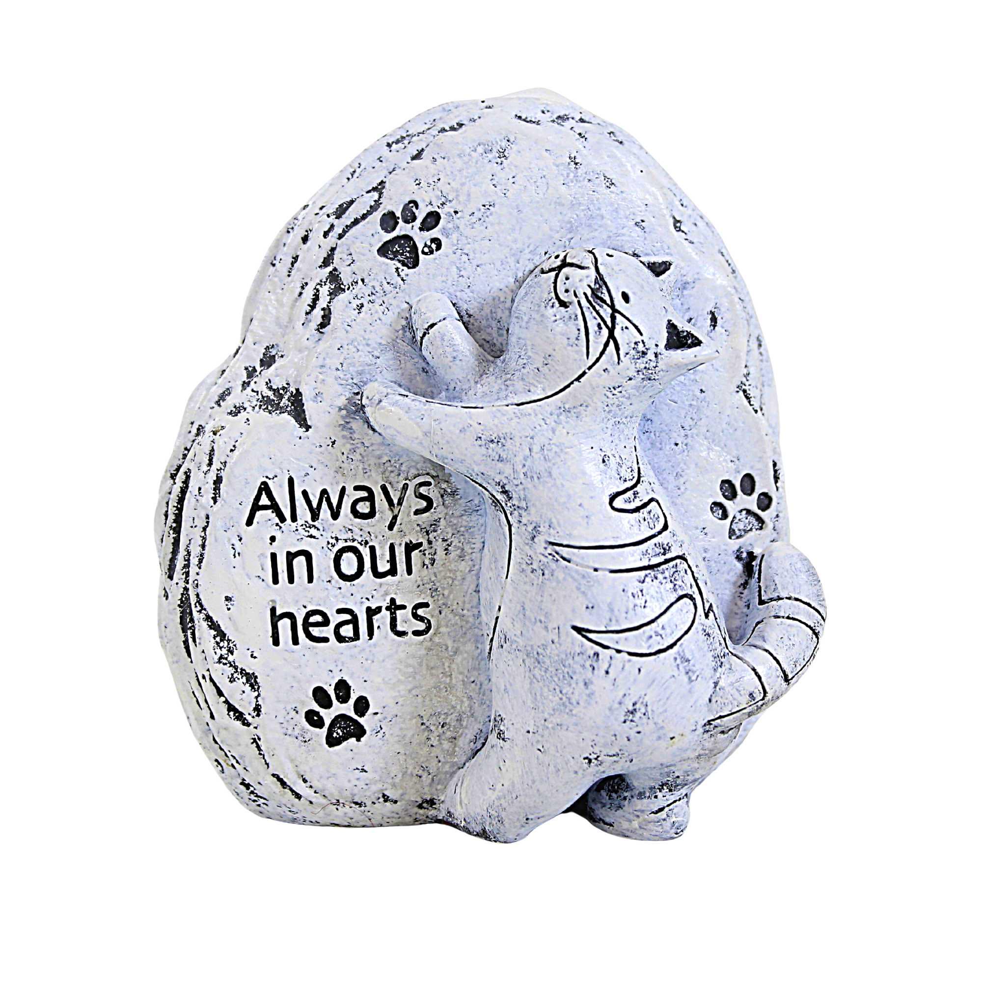 Roman Cat Memorial Stone - One Figurine 3.5 Inch, Polyresin ...