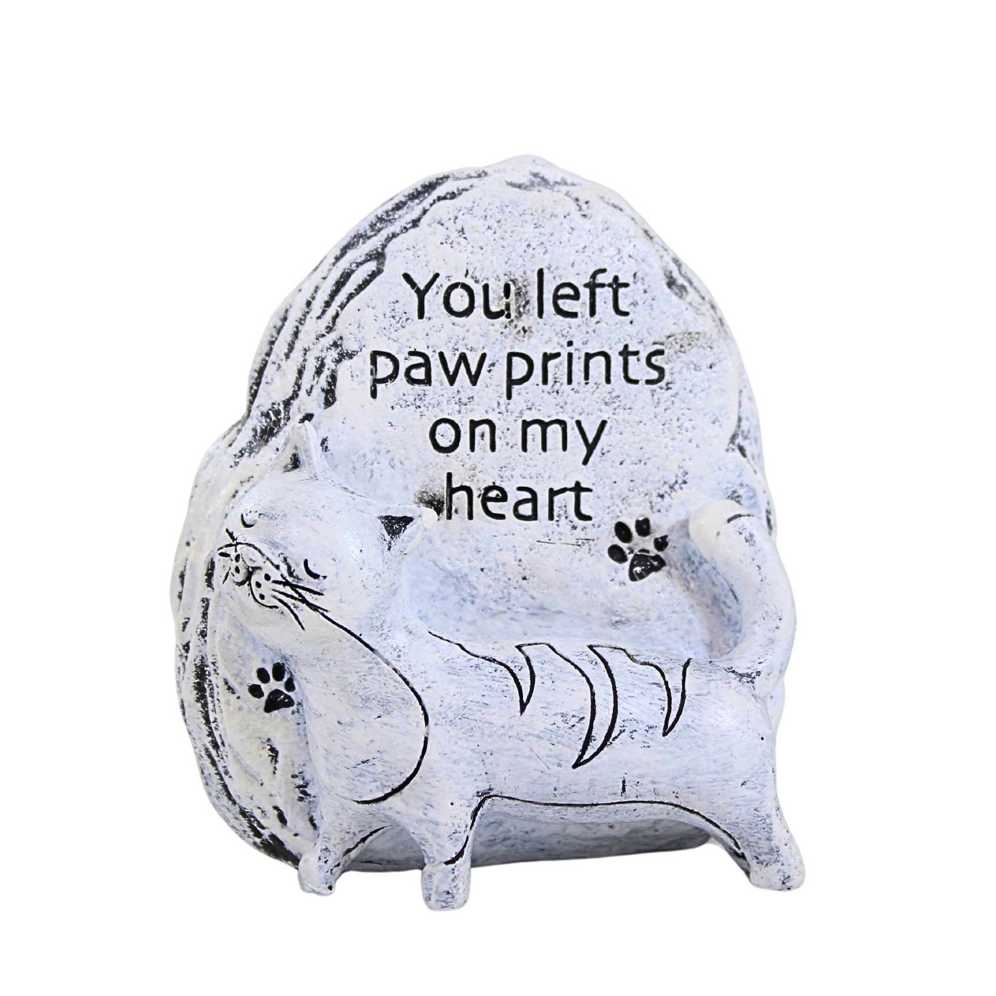 Roman Cat Memorial Stone - One Figurine 3.5 Inch, Polyresin ...