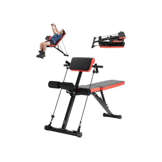 Roman Chair Back Extension Hyperextension Bench Adjustable Foldable ...