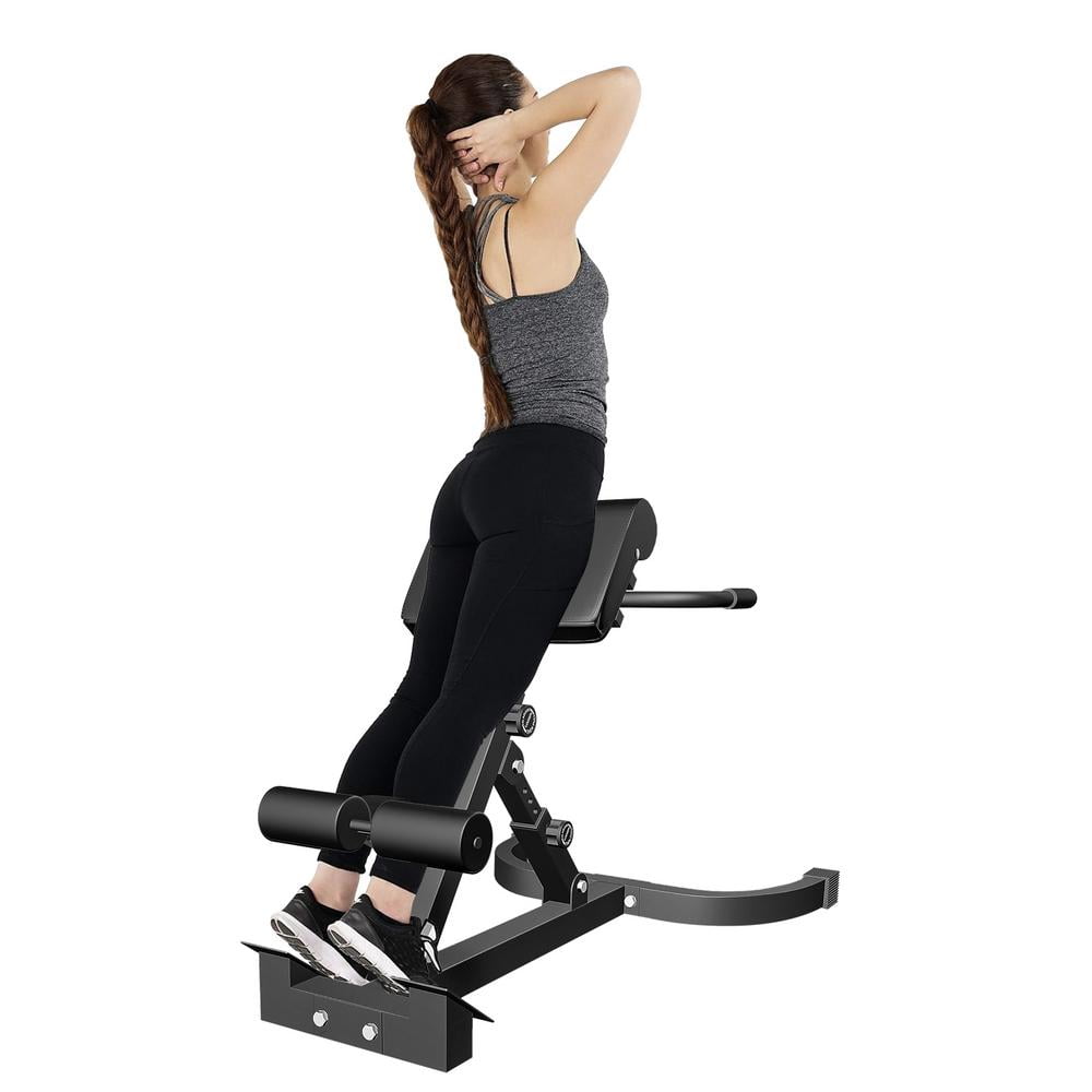 Roman Chair Back Extension Incline Bench Adjustable Back Exercise ...