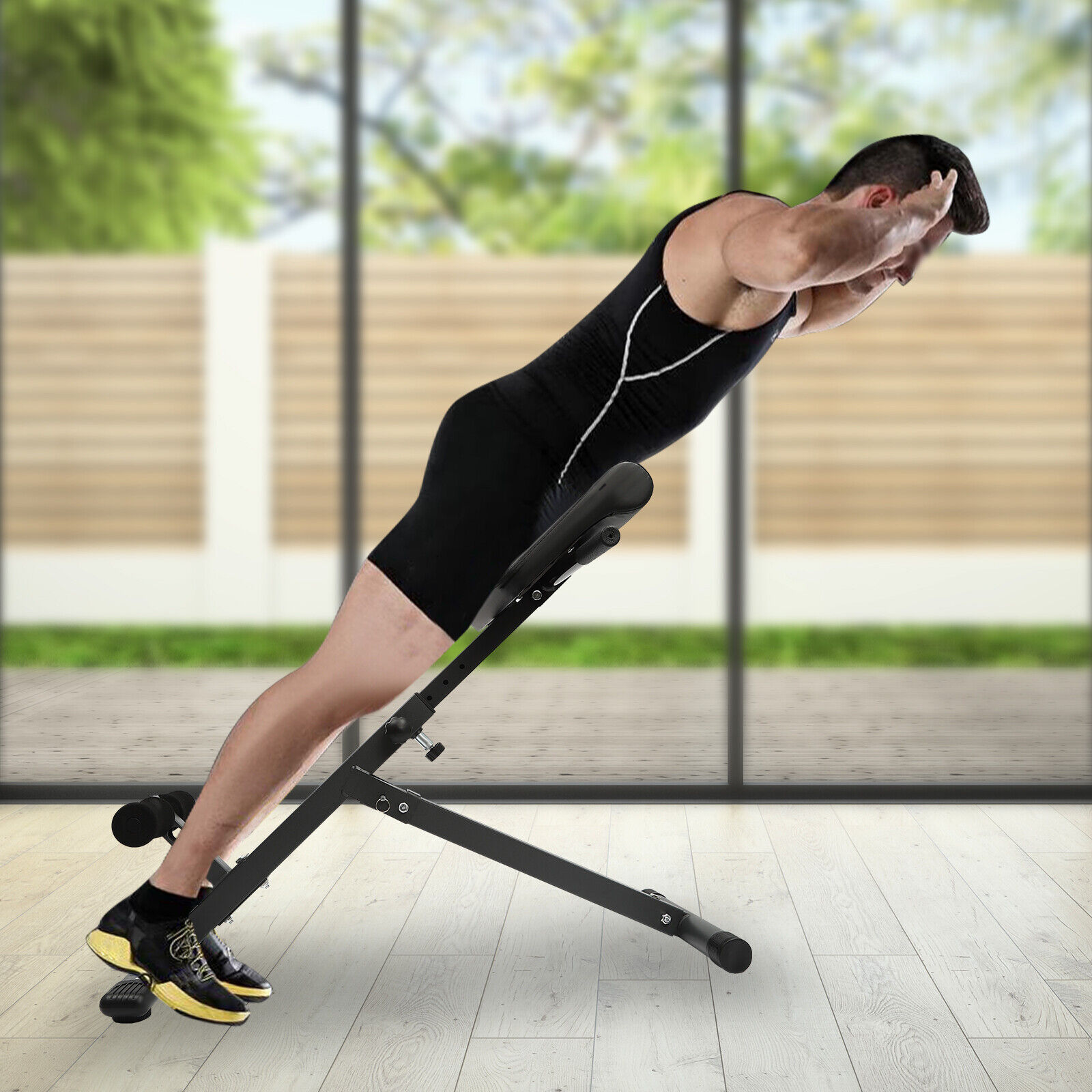 Roman Chair Back Extension Machine Lower Back Hyperextension Bench Roman Chair Back Extension Machine Lower Back Hyperextension Bench