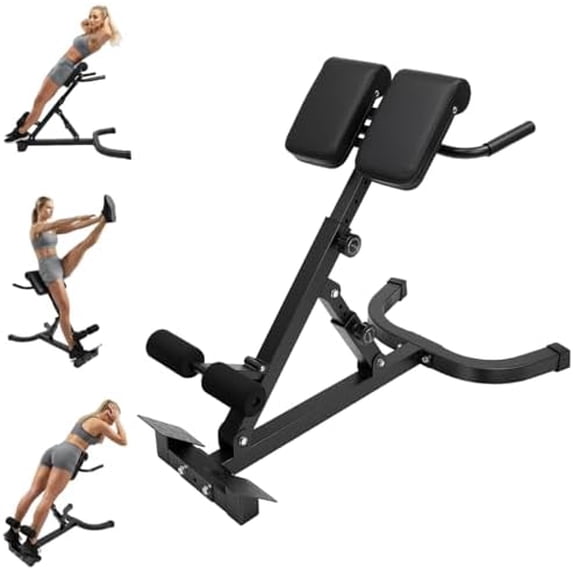 Roman Chair Back Extension Machine-Multi Functional Ab Bench, Angle ...