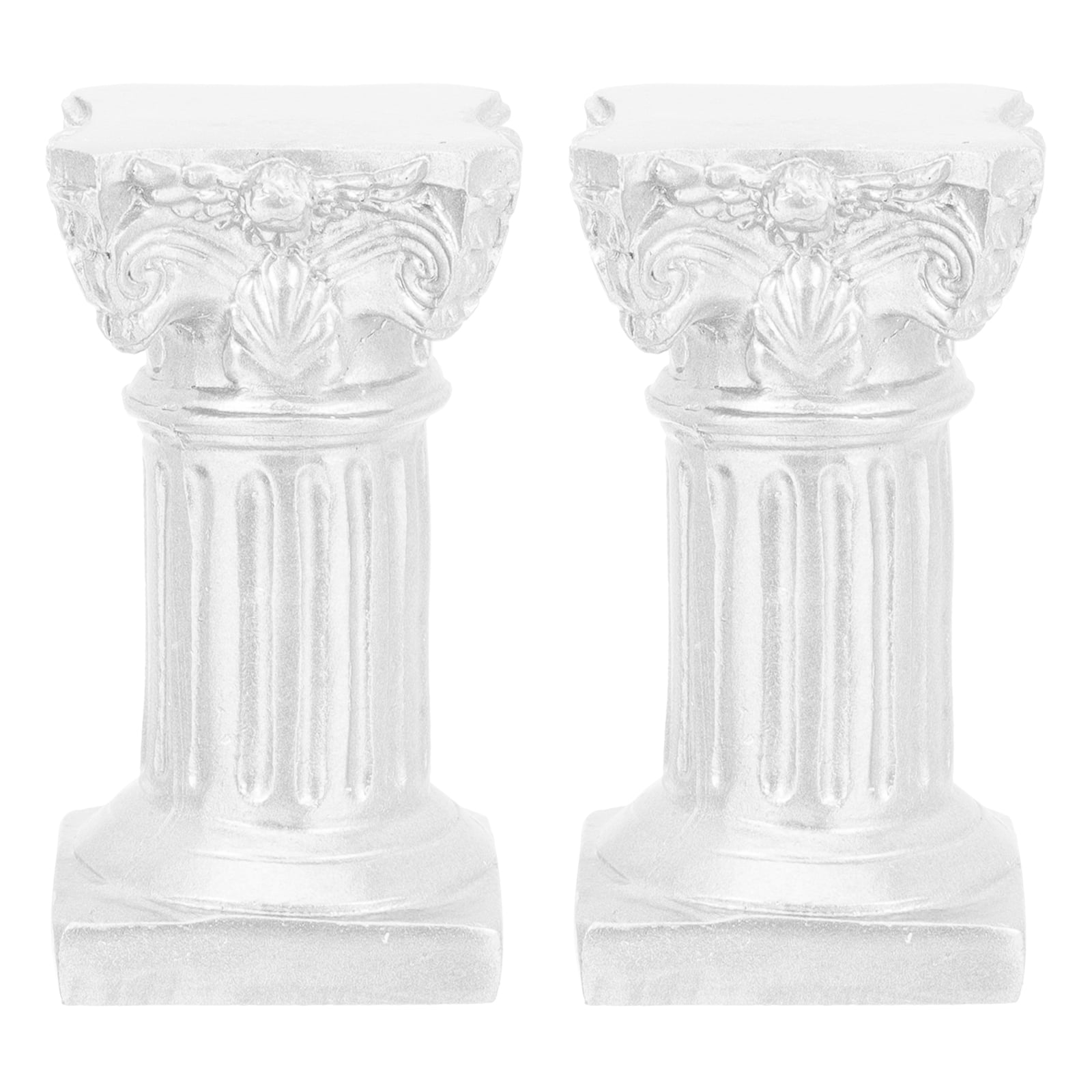 Roman Column Decoration Dining Room Table Sculptures Home 2 Pcs ...