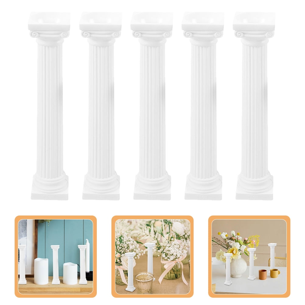 Roman Column Statue, 8pcs Small Roman Pillar Cake Stacking Column Cake ...