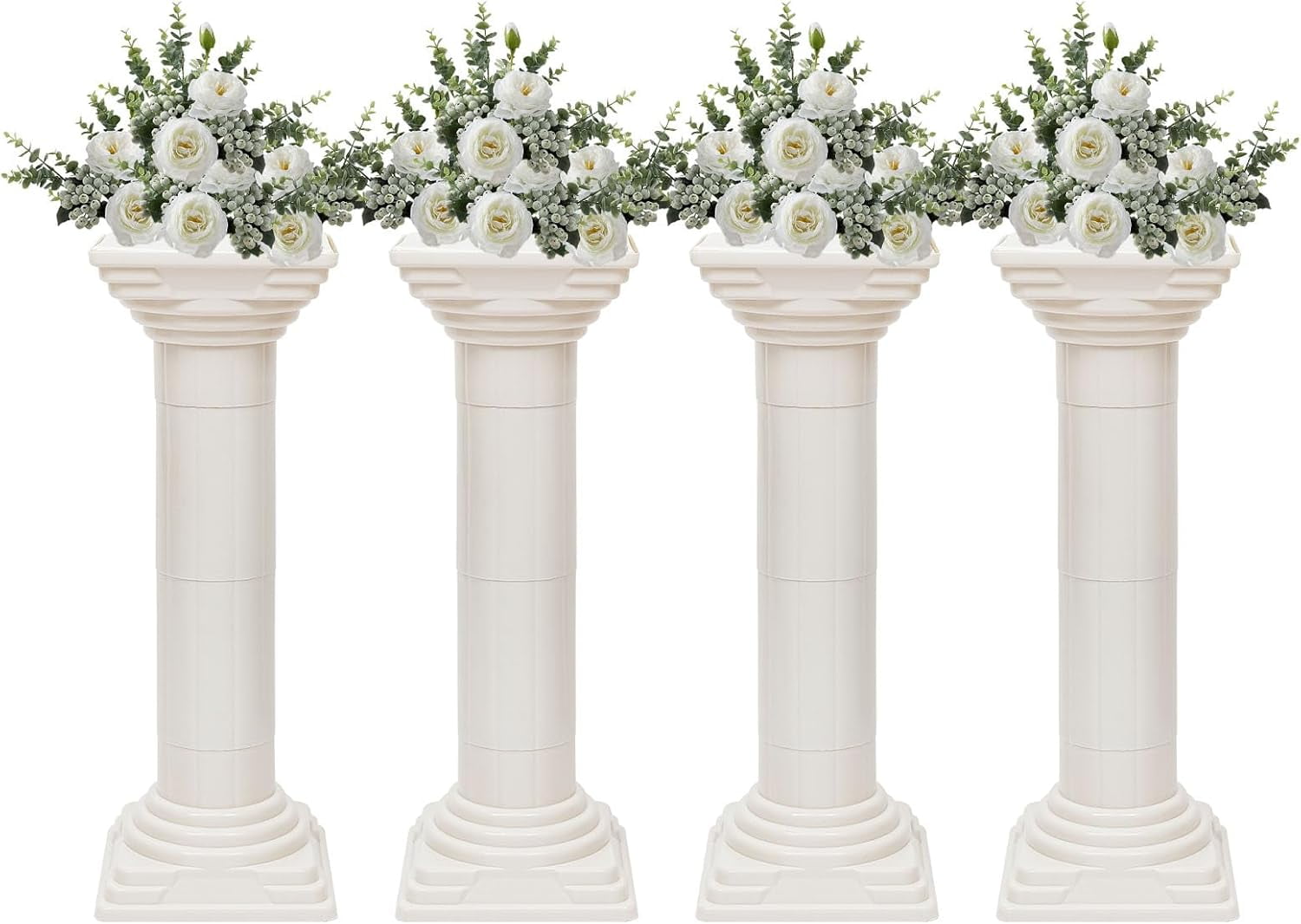Roman Columns Wedding Roman Column Pillars Plastic Elegant Greek Column ...