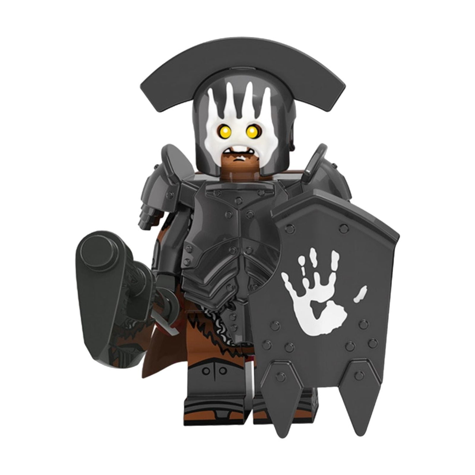 Roman Commander Minifigure - Strong Orc Assault Soldier Figure, 2" Tall ...
