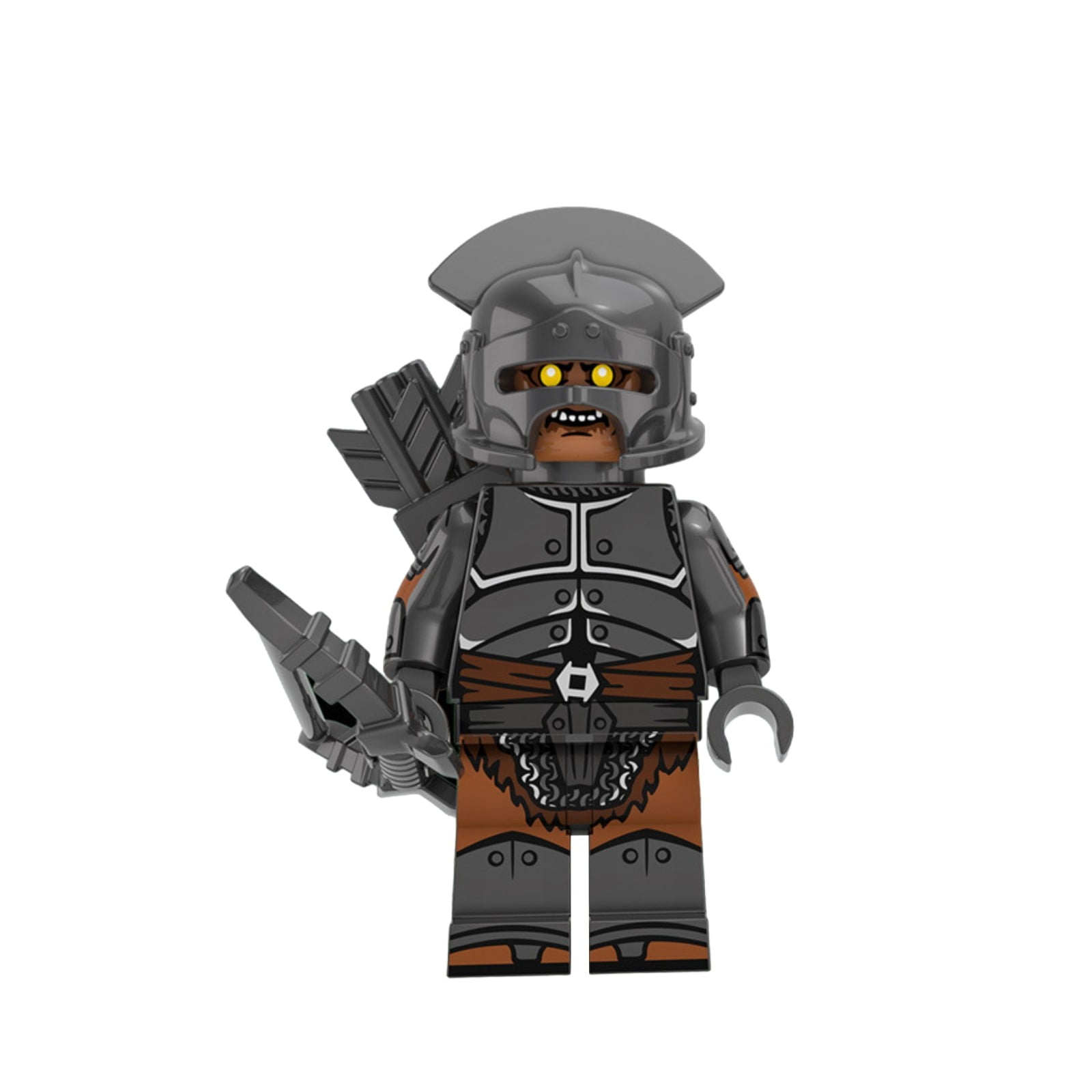 Roman Commander Minifigure - Strong Orc Assault Soldier Figure, 2" Tall ...
