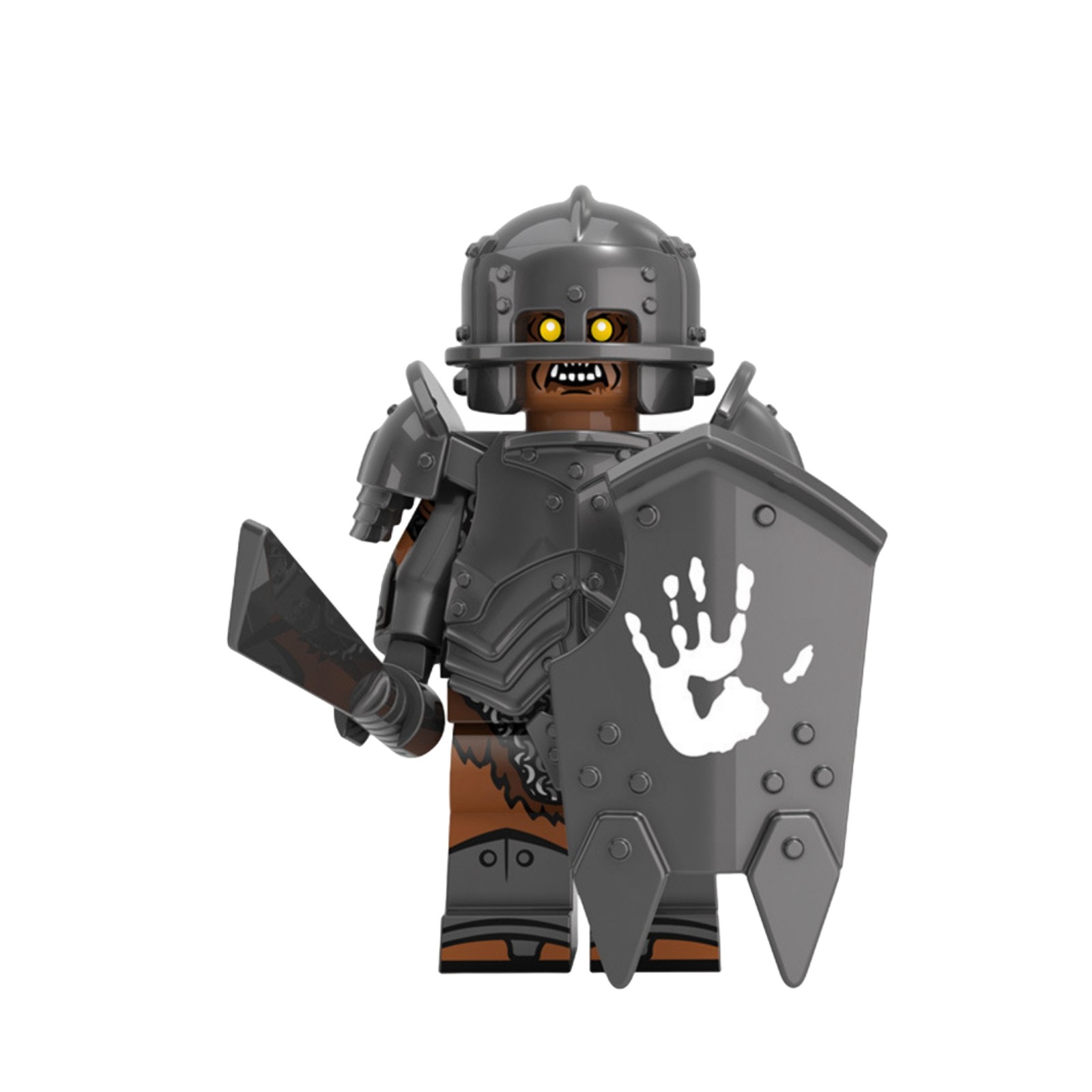 Roman Commander Minifigure - Strong Orc Assault Soldier Figure, 2" Tall ...