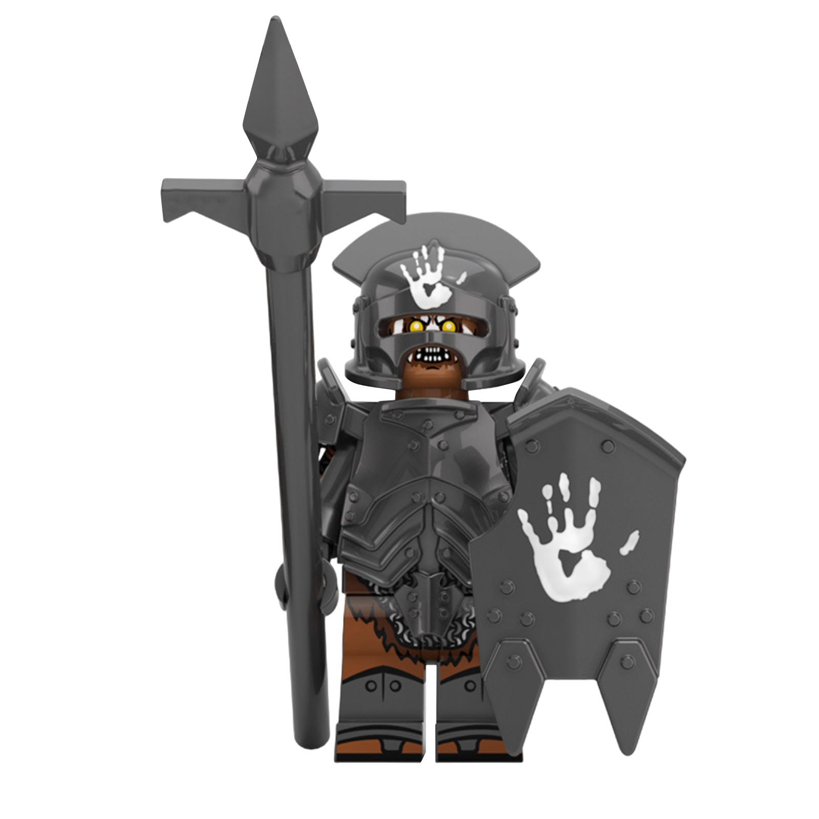 Roman Commander Minifigure - Strong Orc Assault Soldier Figure, 2" Tall ...