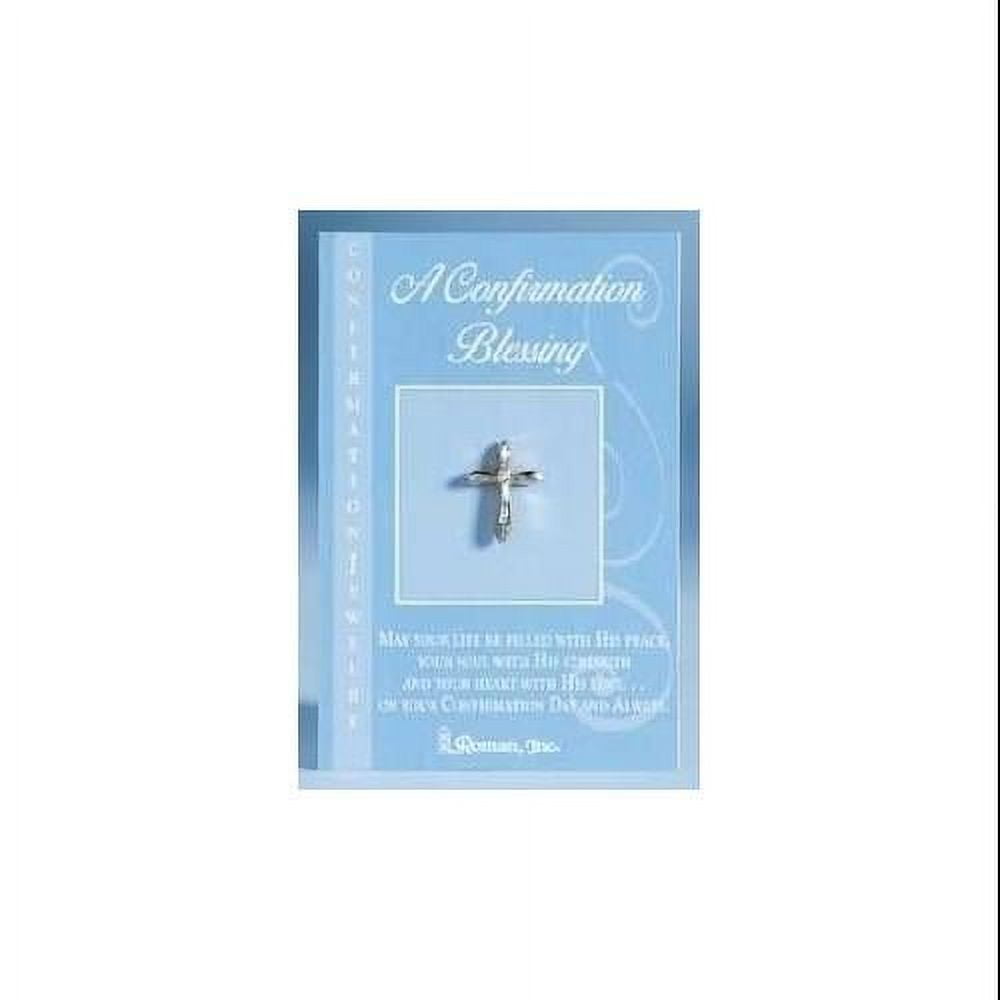 Roman Confirmation Blessing Cross Pins - Silver - Set of 12 - Walmart ...
