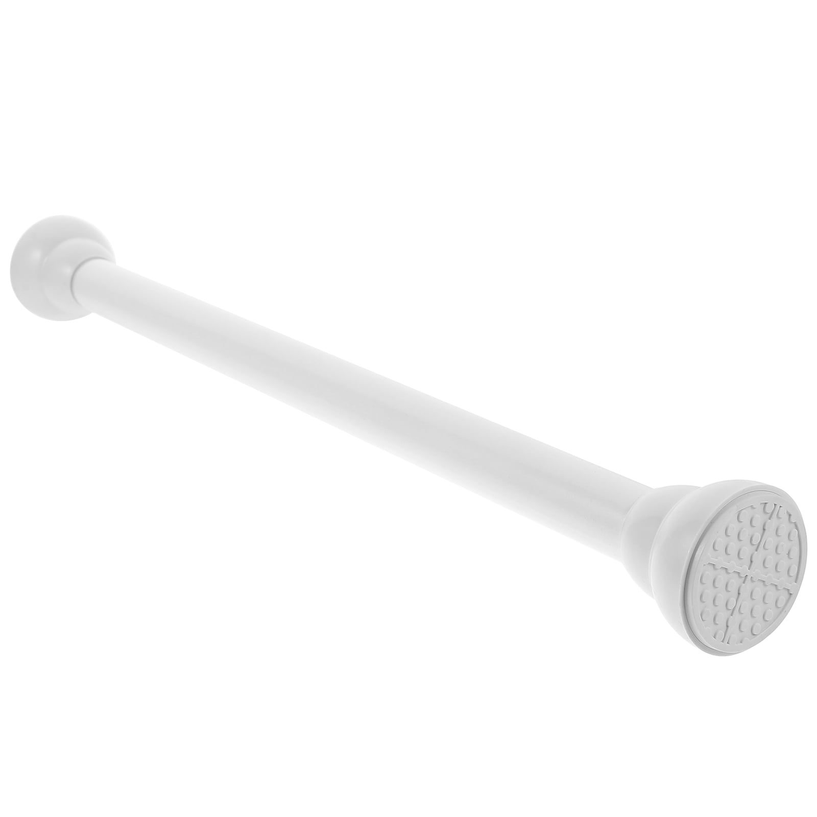Roman Curtain Rod Adjustable Shower White Plastic - Walmart.com