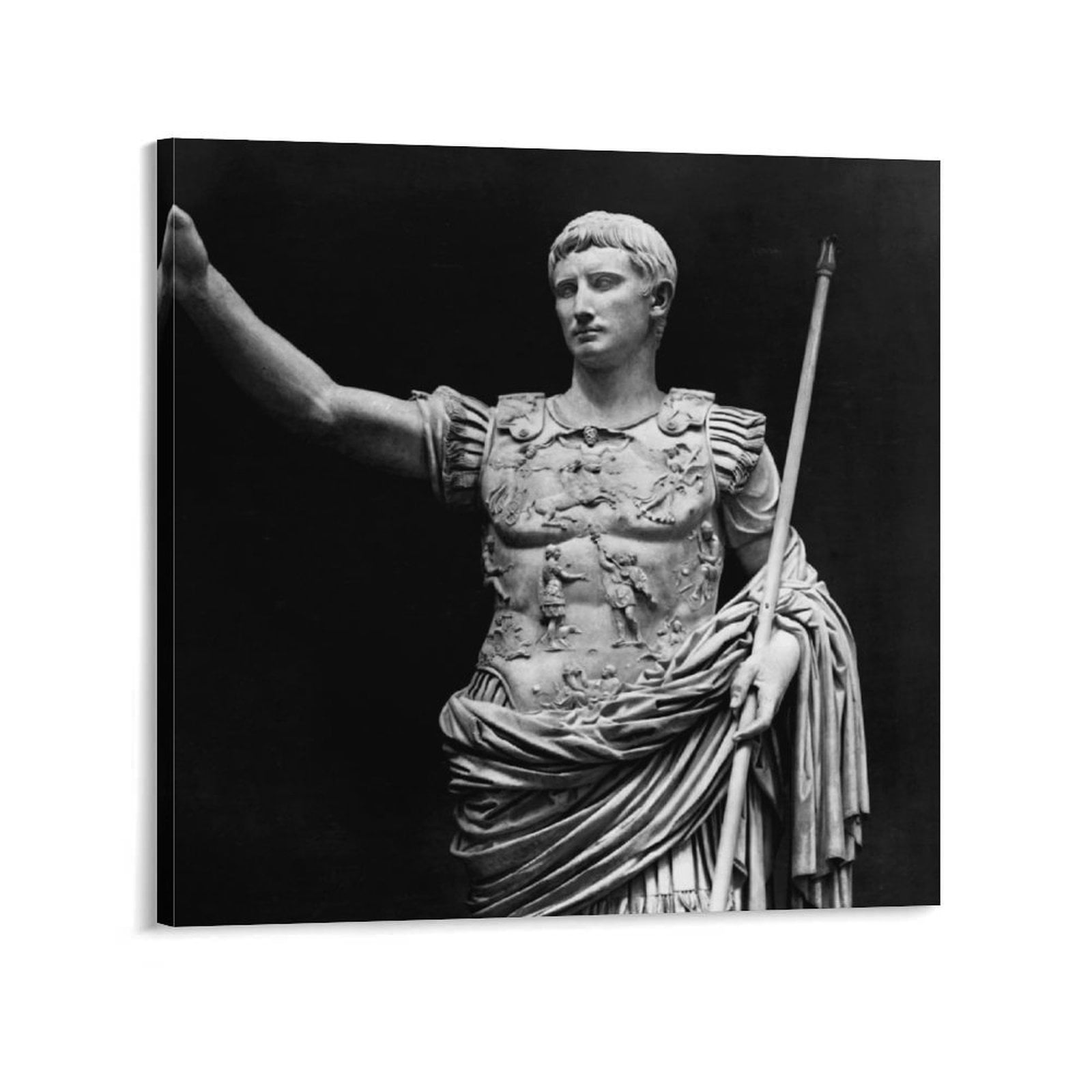 Roman Emperor Augustus Poster Print Photo Art Painting Canvas Poster ...