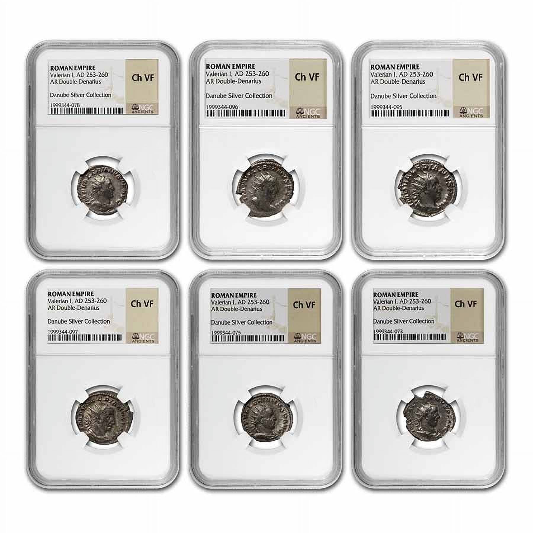 Roman Empire AR Dbl Denarius Valerian I (253-260 AD) Ch VF NGC ...