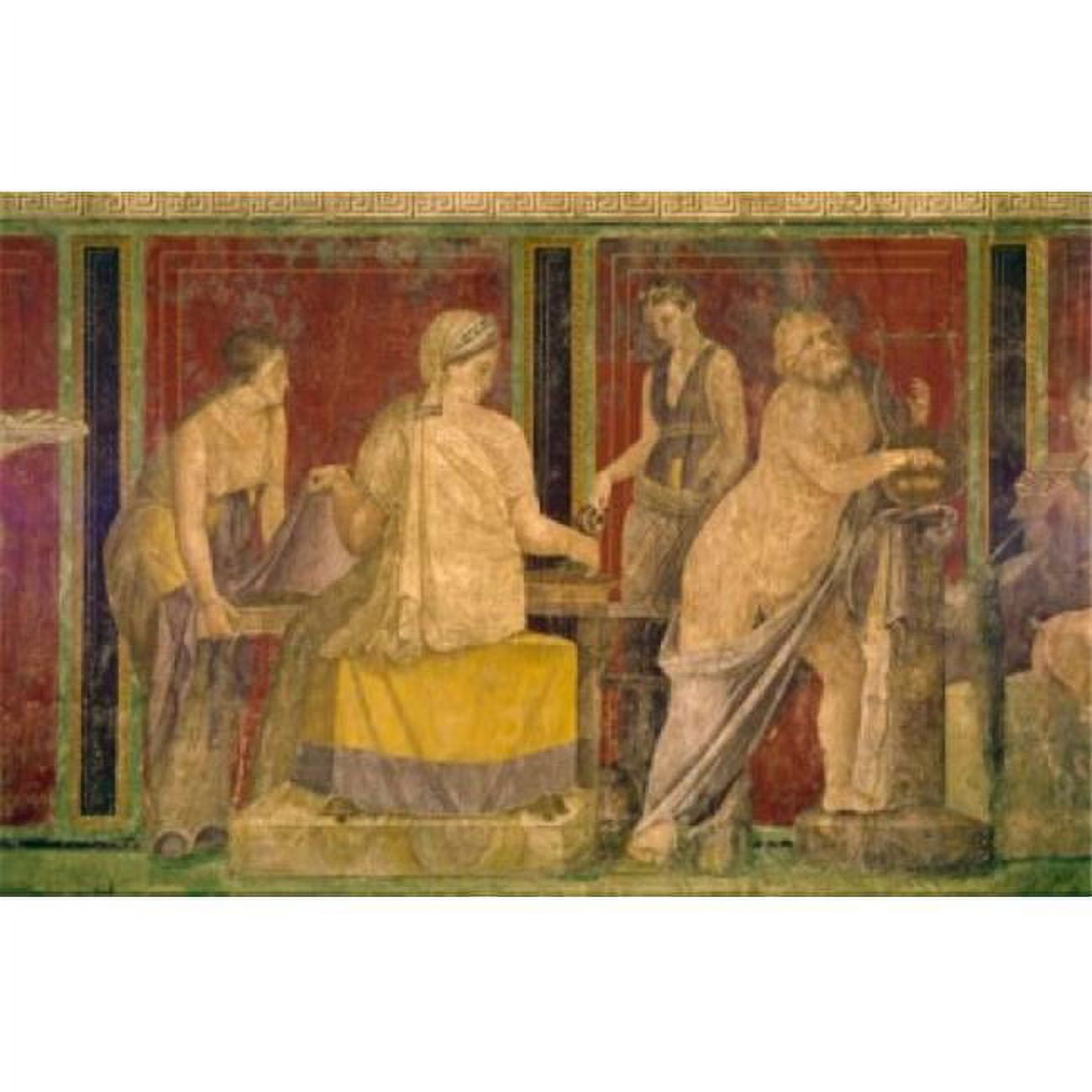 Roman Fresco Circa.60-50 BC Italy Pompeii Villa of the Mysteries Poster ...