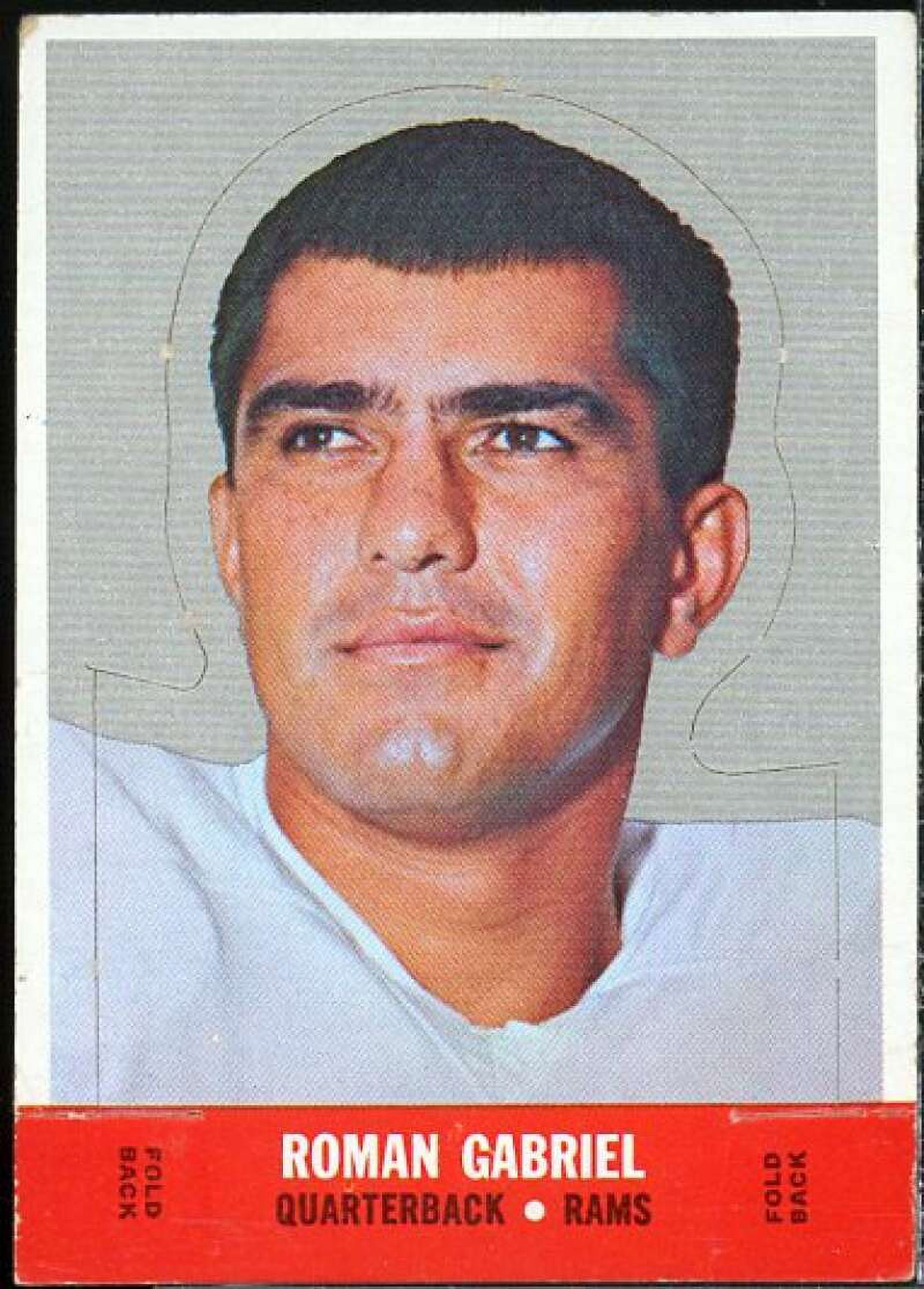 Roman Gabriel Card 1968 Topps Stand-Ups Inserts #4 - Walmart.com
