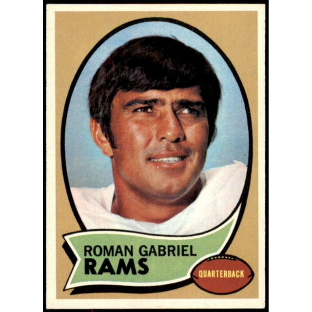 Roman Gabriel Card 1970 Topps #100 - Walmart.com