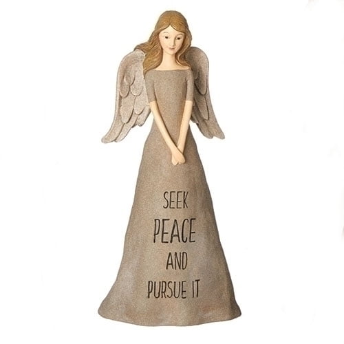 Roman Gifts 10 inch Seek Peace Angel Statue - Walmart.com