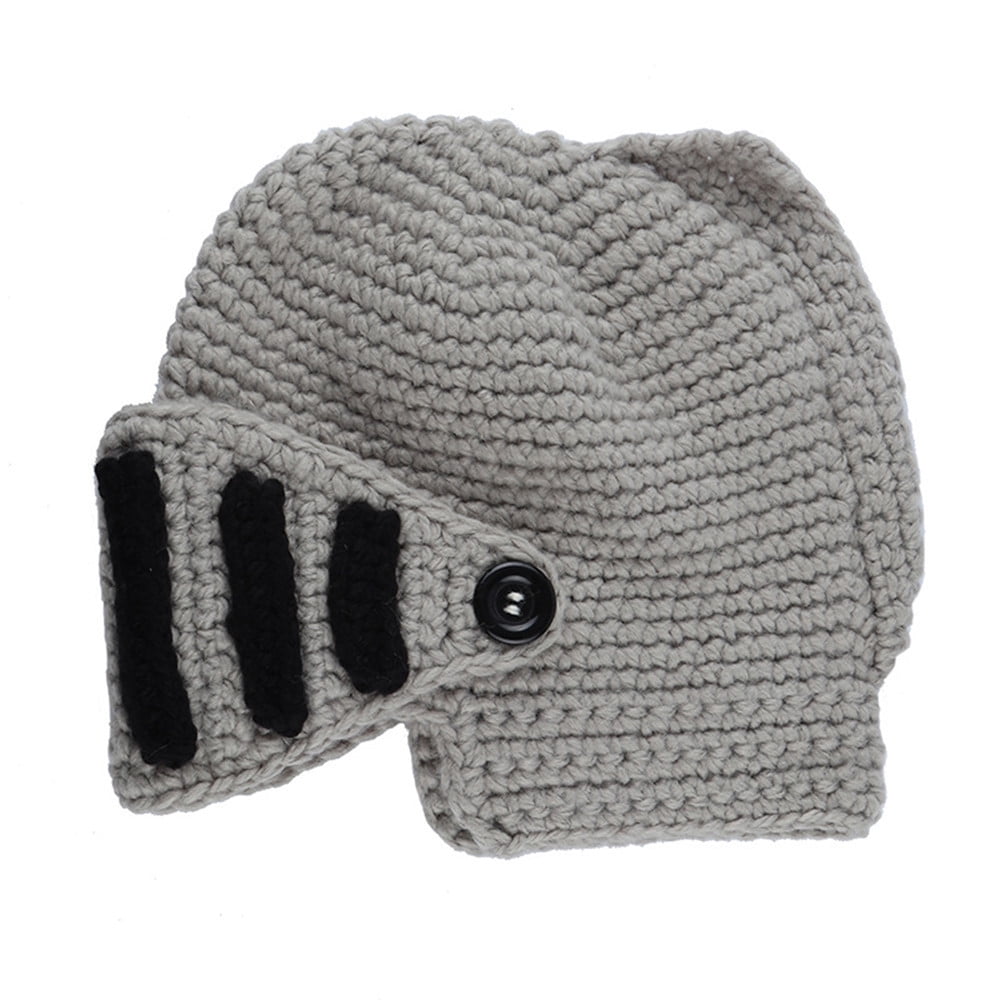 Roman Gladiator Knight Manual Knit Hat Winter Mask cap Unisex Warm ...