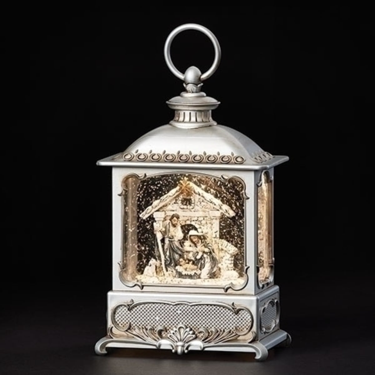 Roman Holy Family Pewter Led Swirl Lantern - Walmart.com