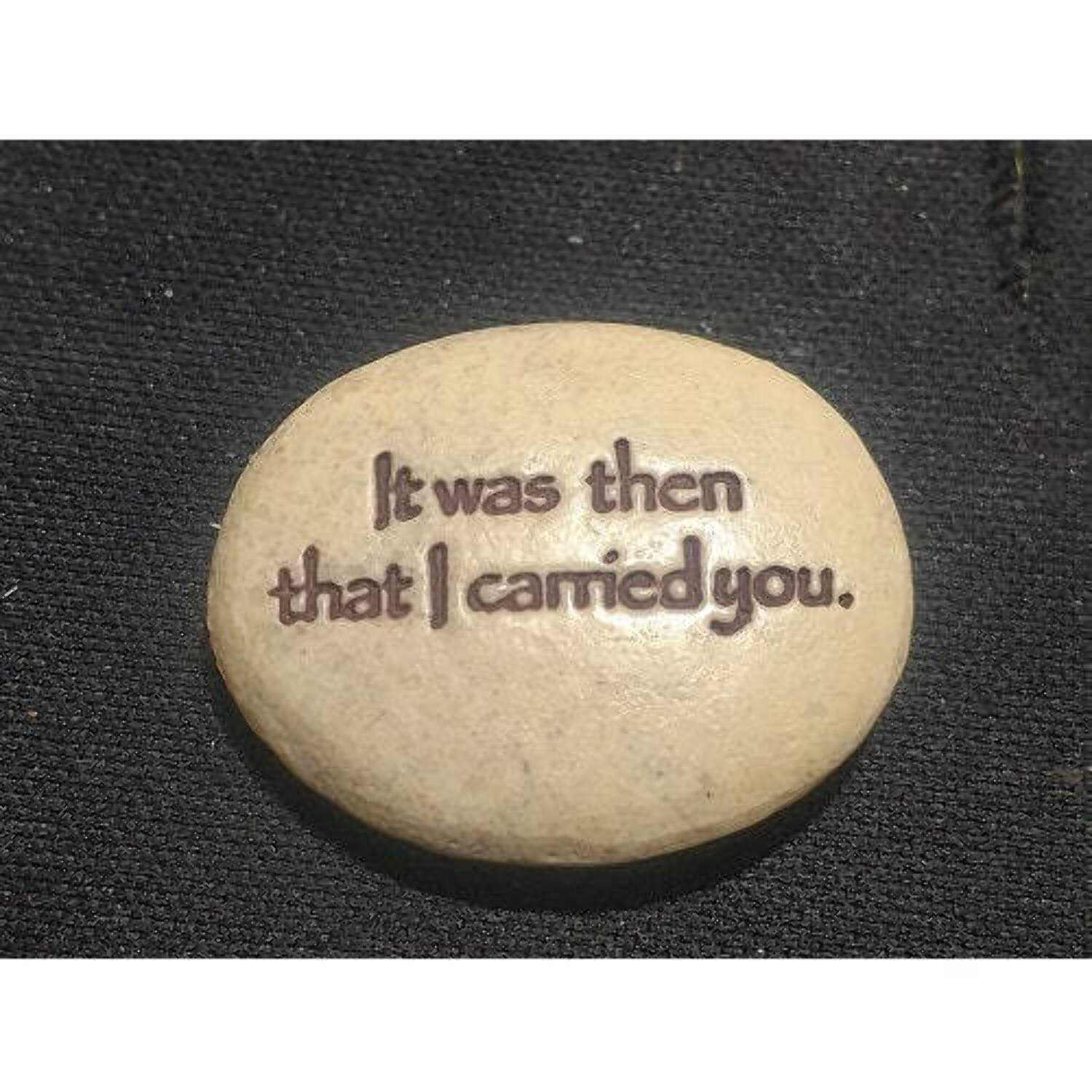 Roman, Inc. Footprints Pocket Stone - Walmart.com