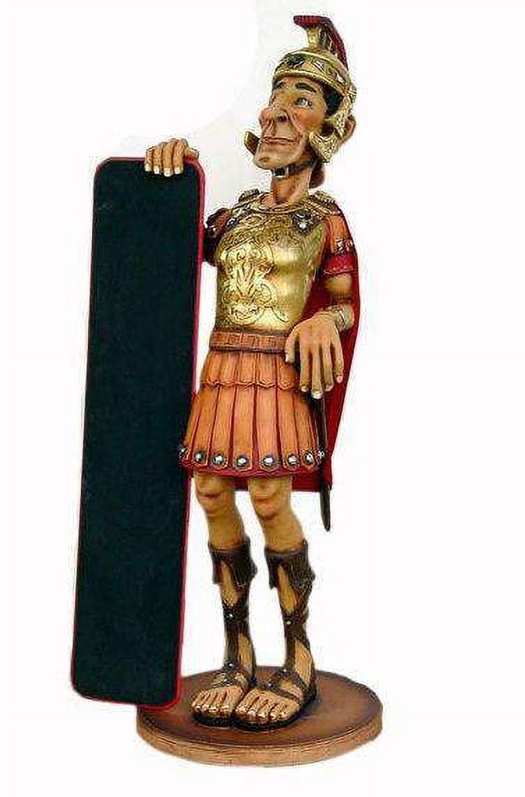 Roman Knight With Menu Life Size Statue - Walmart.com