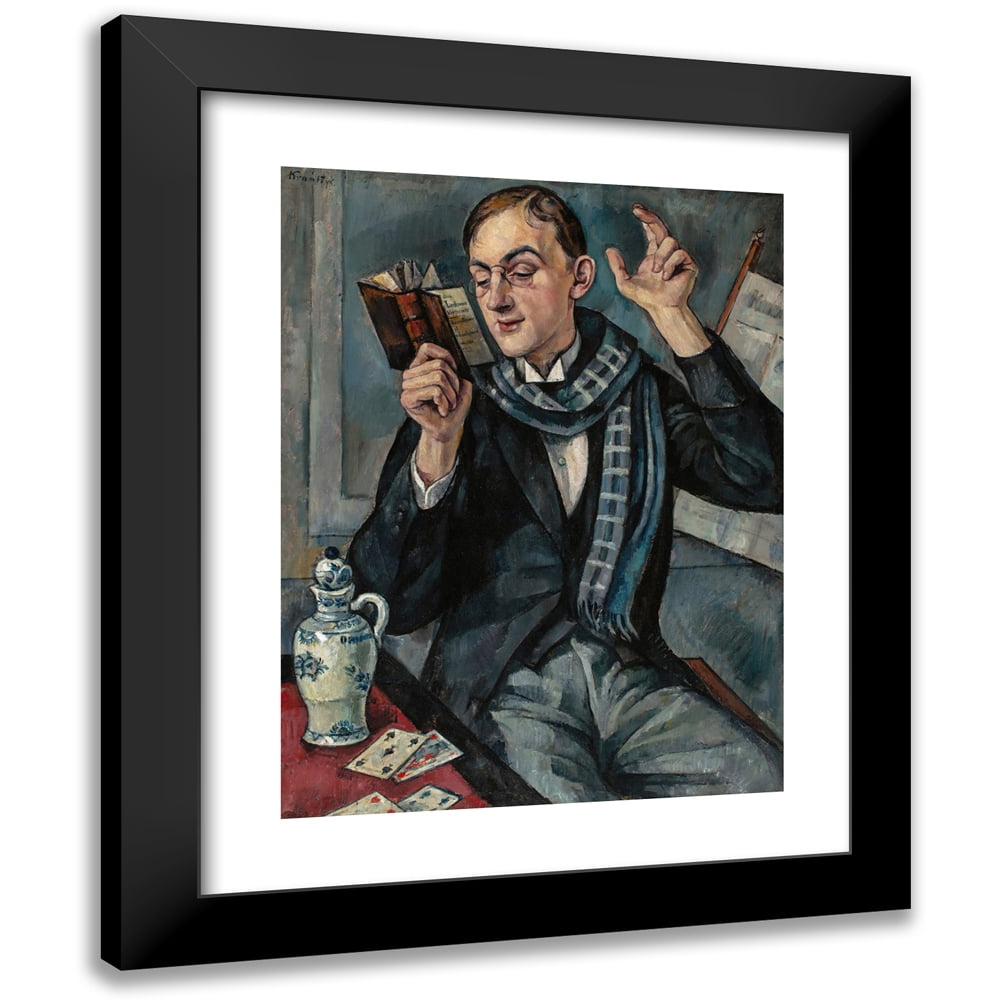 Roman Kramsztyk 15x18 Black Modern Framed Museum Art Print Titled ...