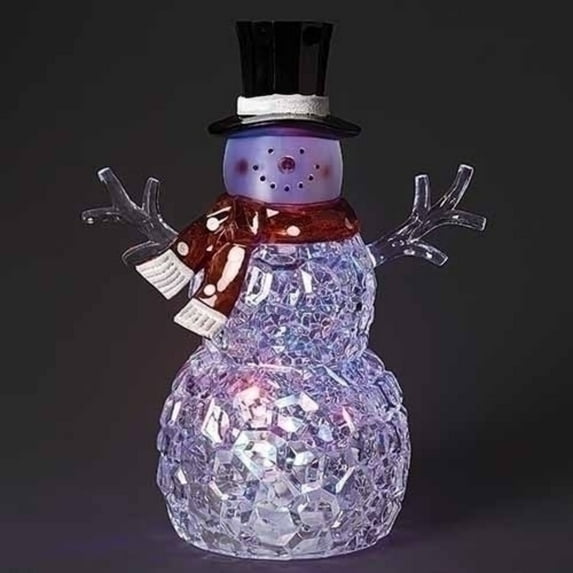Roman LED Snowman with Changing Color Lights - Walmart.com
