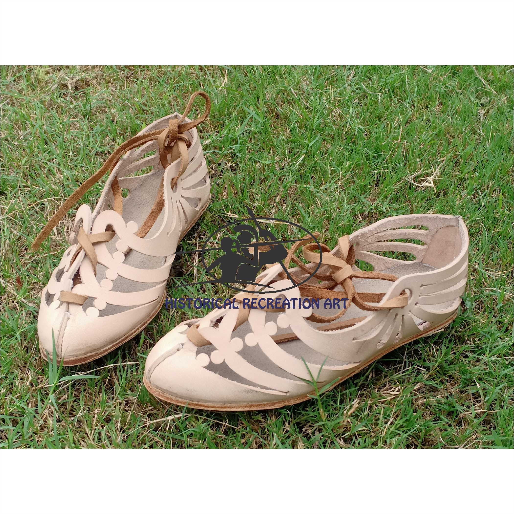 Roman Leather Sandals For Women Model 1 | Handmade Leather Sandals RE ...