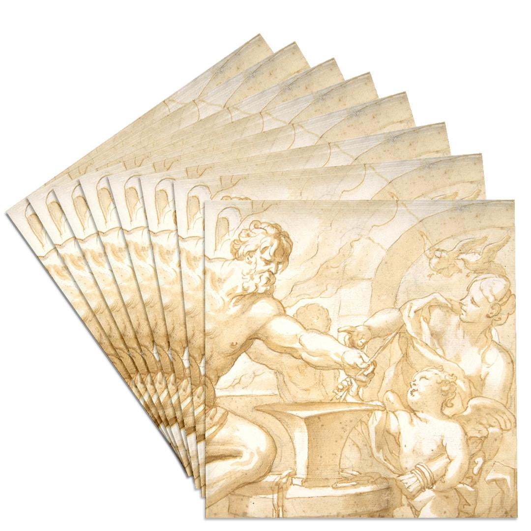 3drose, Roman Mythology Art Venus and Cupid in Vulcans Forge Ancient ...