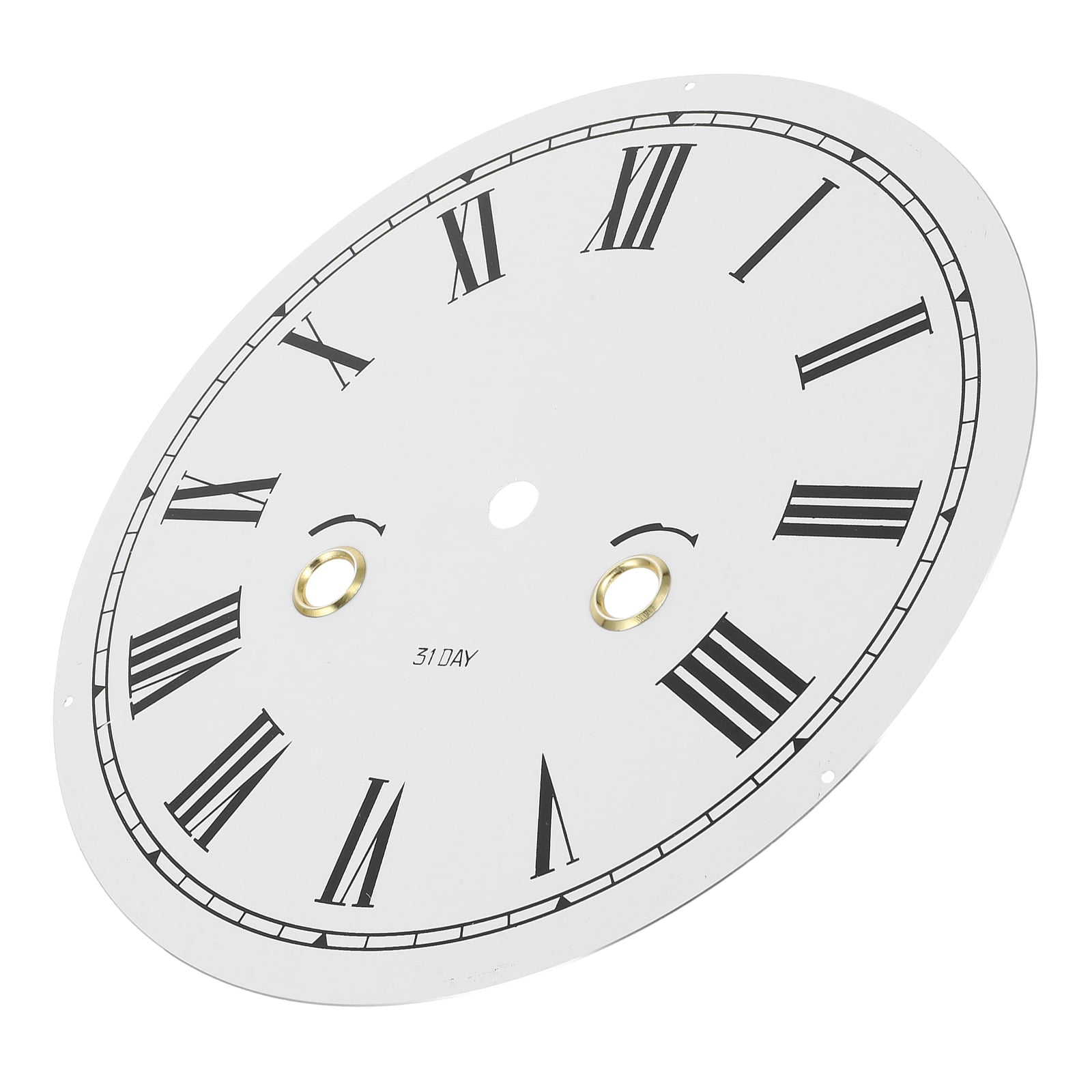 Roman Numeral Clock Dial Replacement DIY Clock Face Metal Dial Plate ...