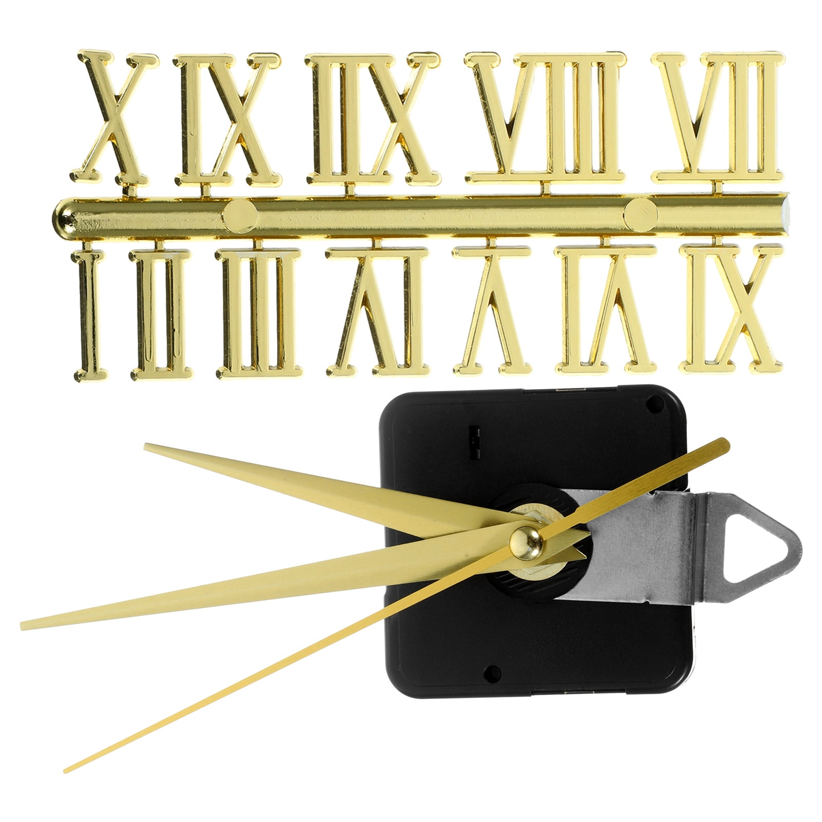 Roman Numeral Wall Clock Mechanism Mute DIY Movement Kit Classroom ...