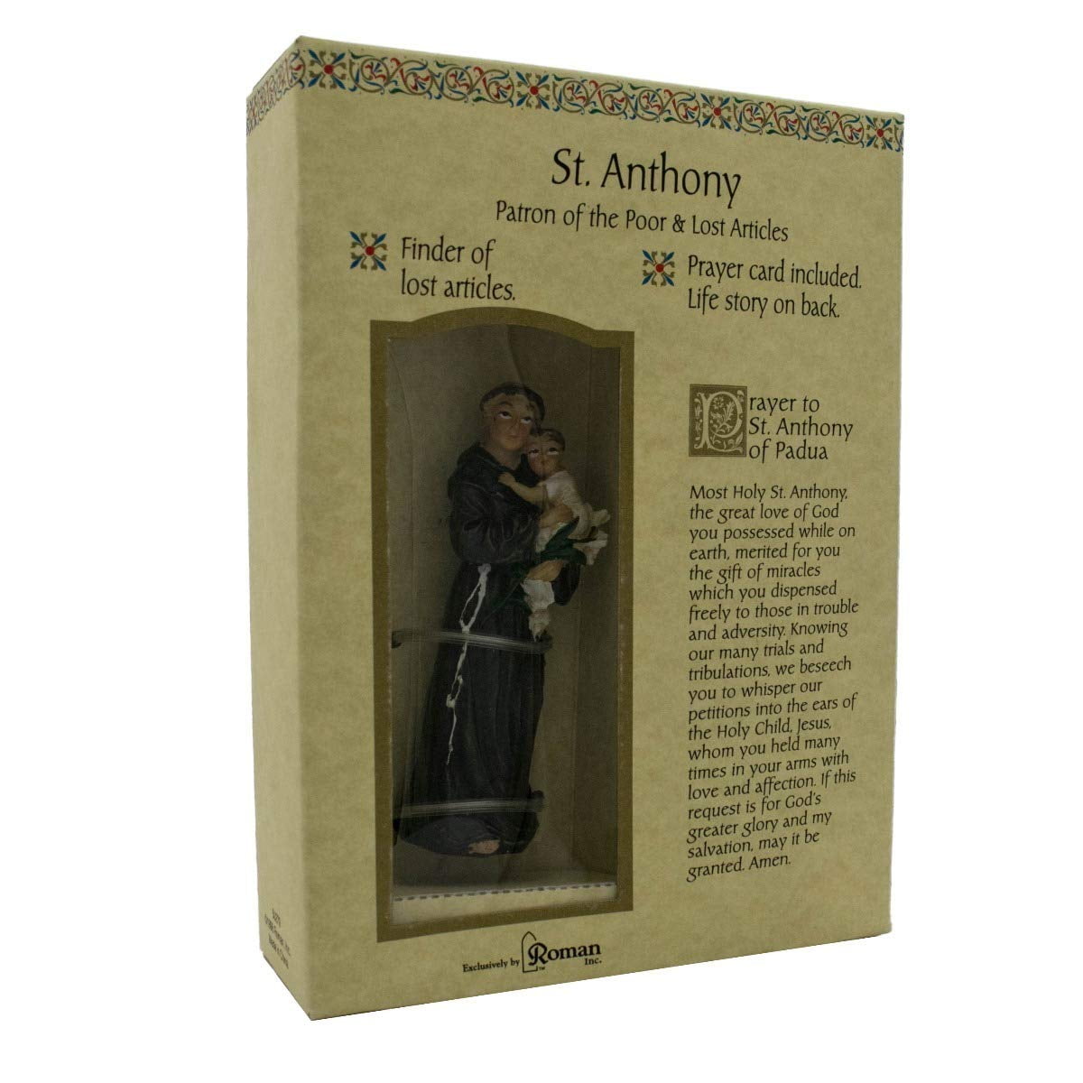 Roman Patrons & Protectors St. Anthony * Saint Catholic Confirmation ...